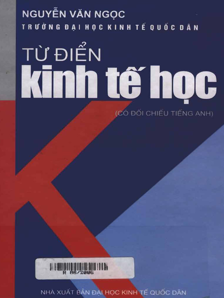 Tudien Kte Hoc | PDF