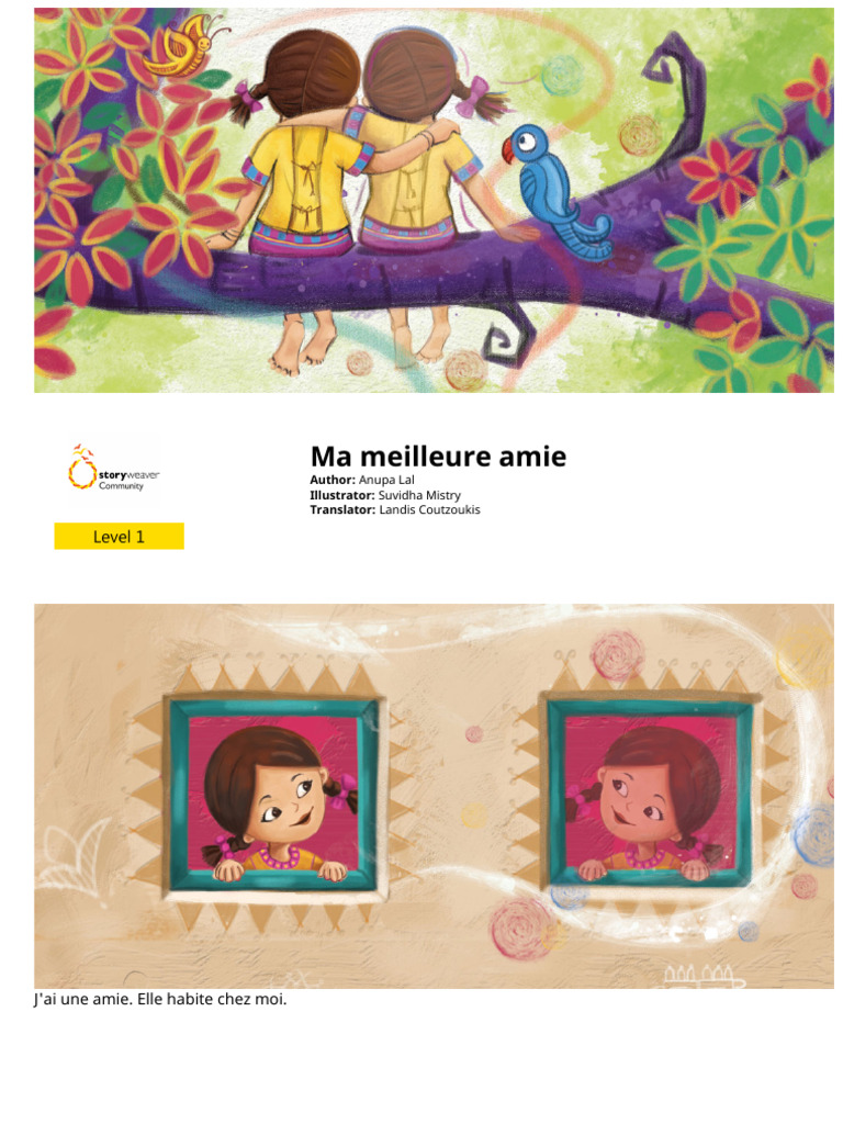 Ma Meilleure Amie - My Best Friend French | PDF | Creative Commons License