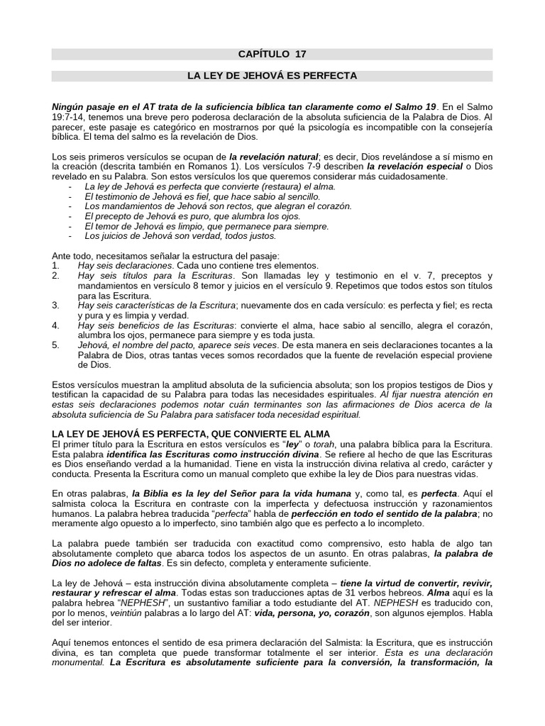 Capit 17 | PDF | Biblia | Dios