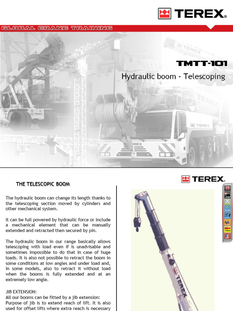 L1 11a Boom Telescoping | PDF | Piston | Mechanical Engineering