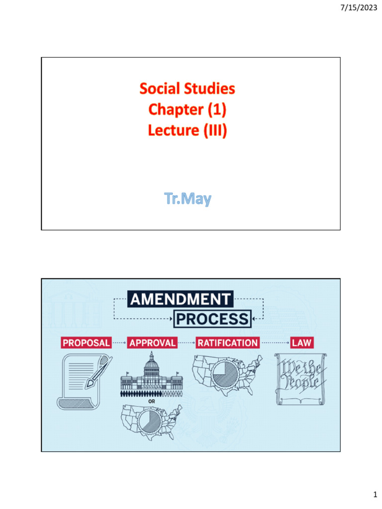 First Amendment RAPPS Explained | PDF