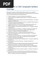 CSEC Geography Past Papers Database | PDF | Geography | Earth Phenomena