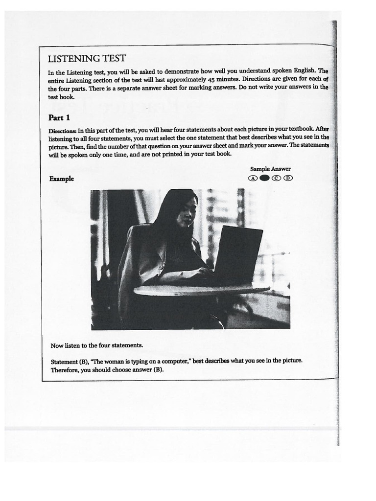 TargetToeic5 Listening | PDF