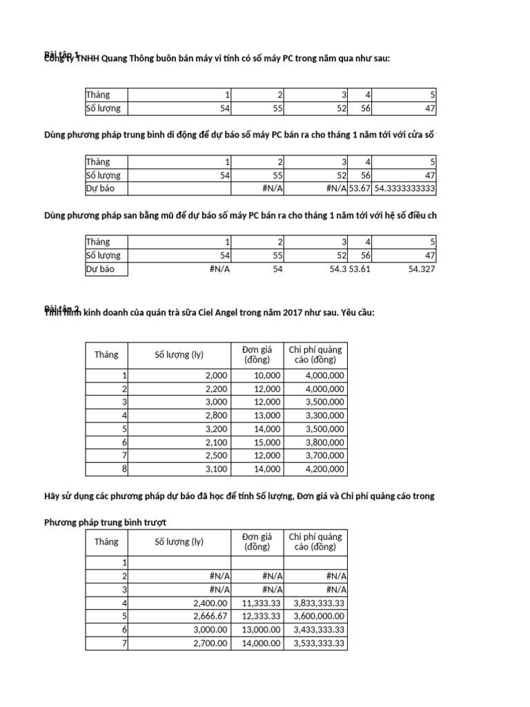 Bt Chuong 2 - Khdl - Triệu Thúy Vi | PDF