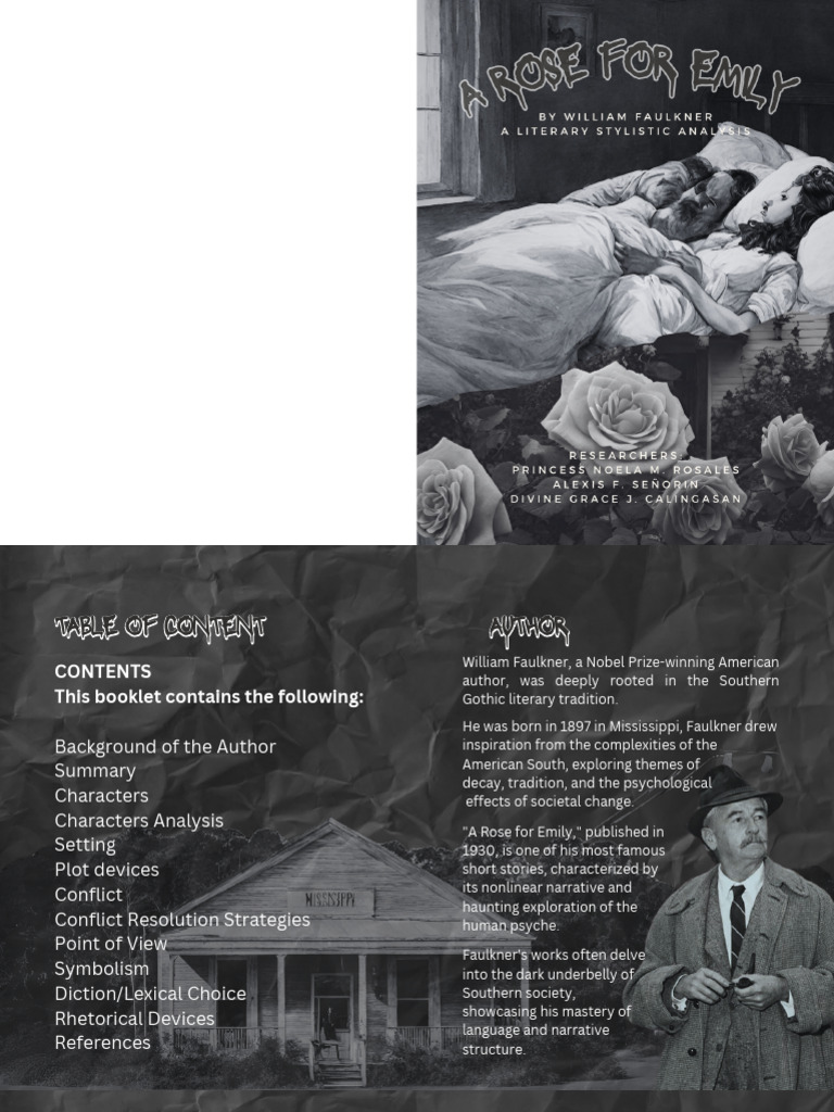 Analysis of Faulkner's "A Rose for Emily" | PDF