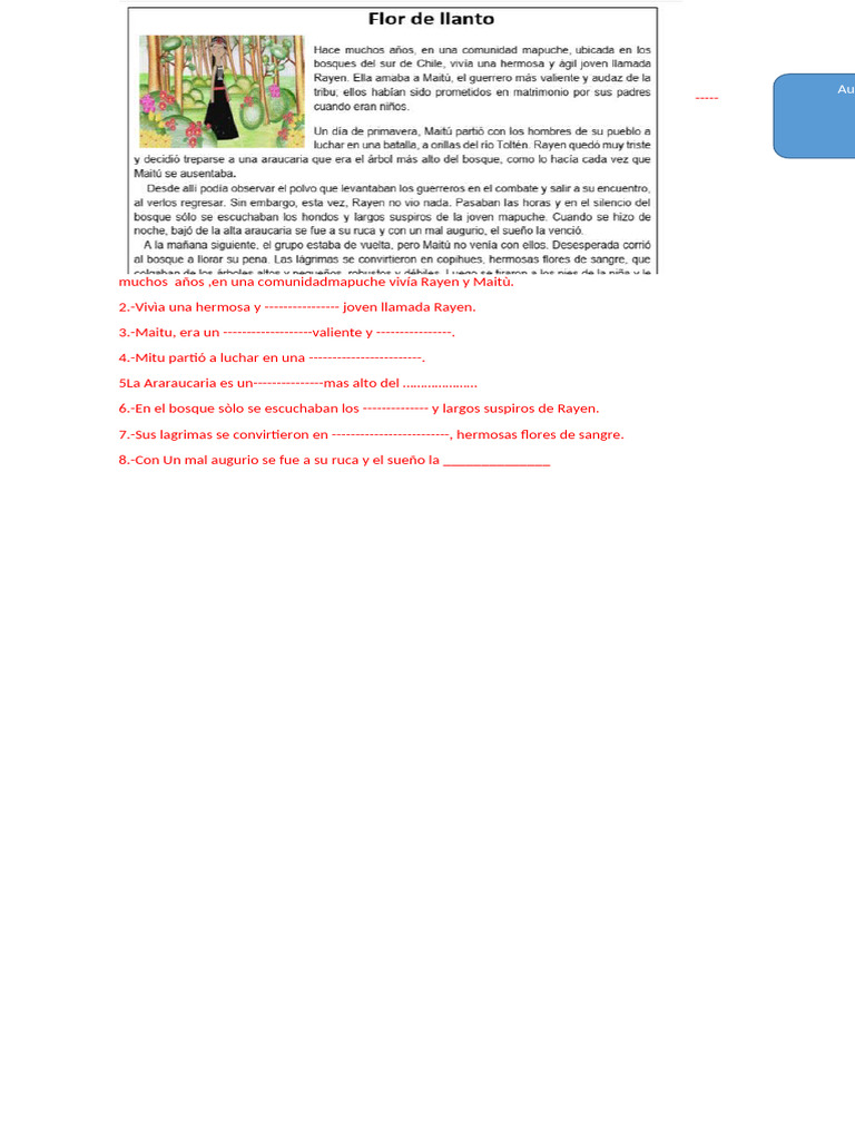 Guia de Comprension Lector1 | PDF