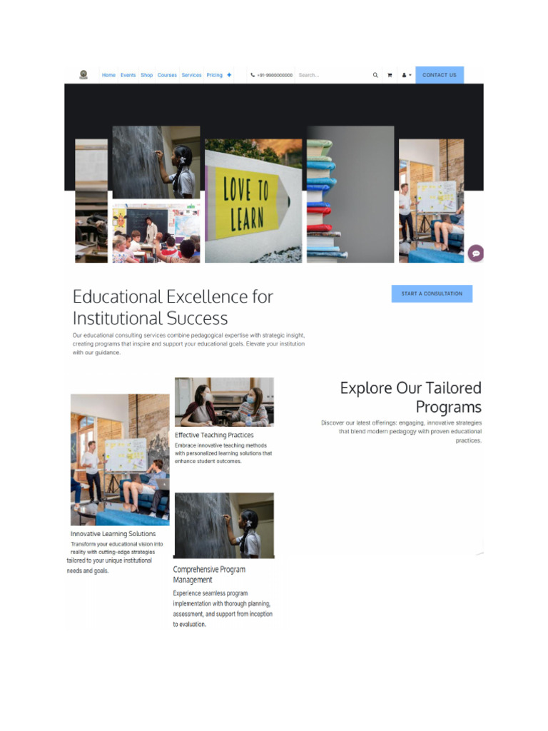 Website Sample | PDF