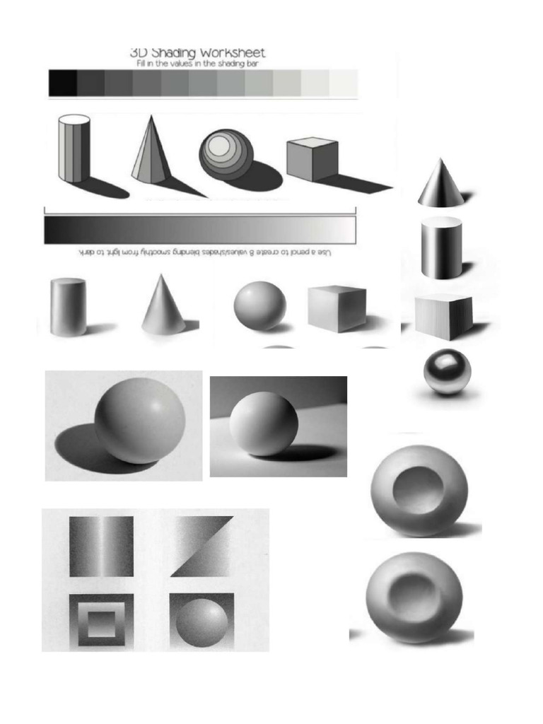 Pencil Shading and Steel Life | PDF