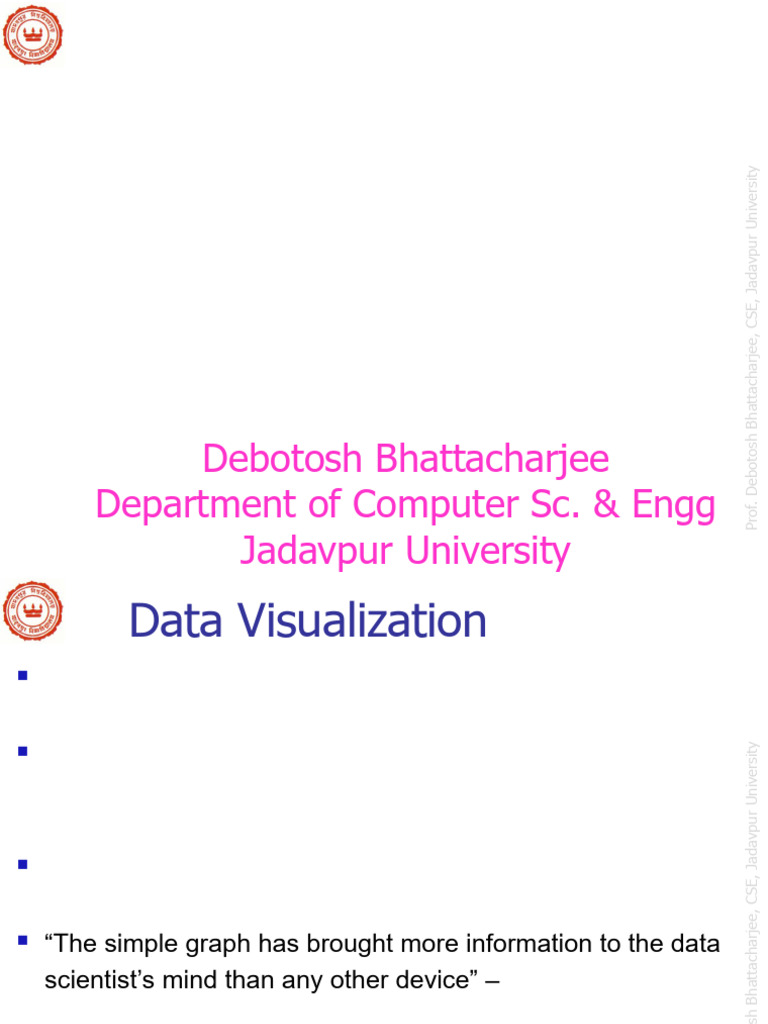 DB Lect Visualization Part 1 | PDF | Data | Cognitive Science