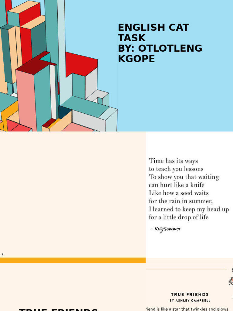 English Cat Task | PDF