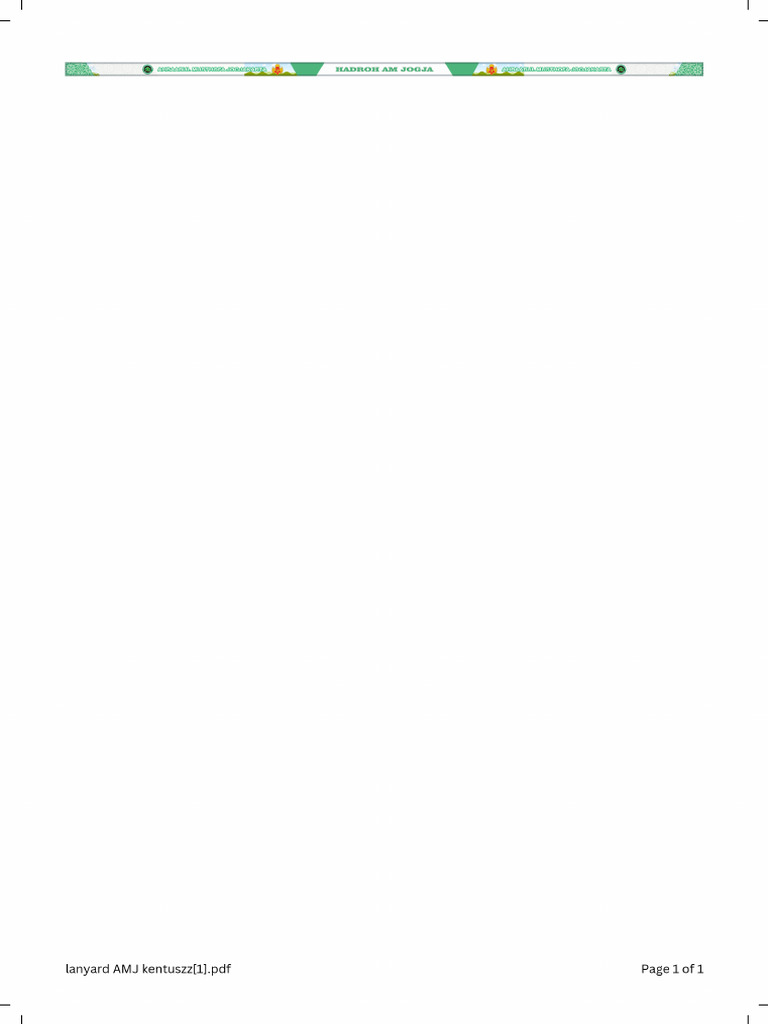 Lanyard AMJ Kentuszz PDF | PDF