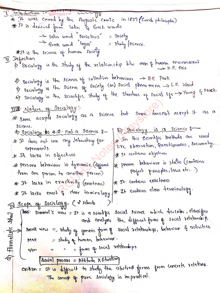 Sociology Full | PDF