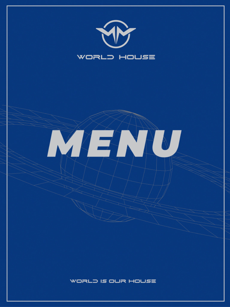 World House Menu | PDF
