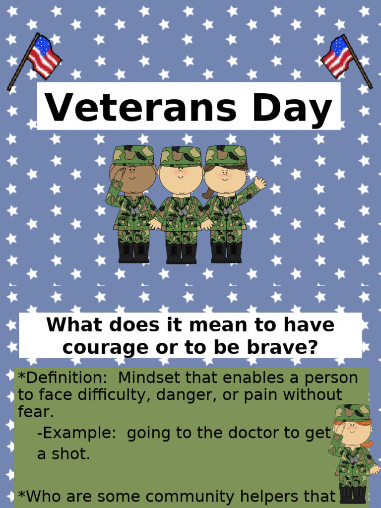 CuteVeteransDayPowerpoint 1 | PDF | United States Navy | Coast Guard