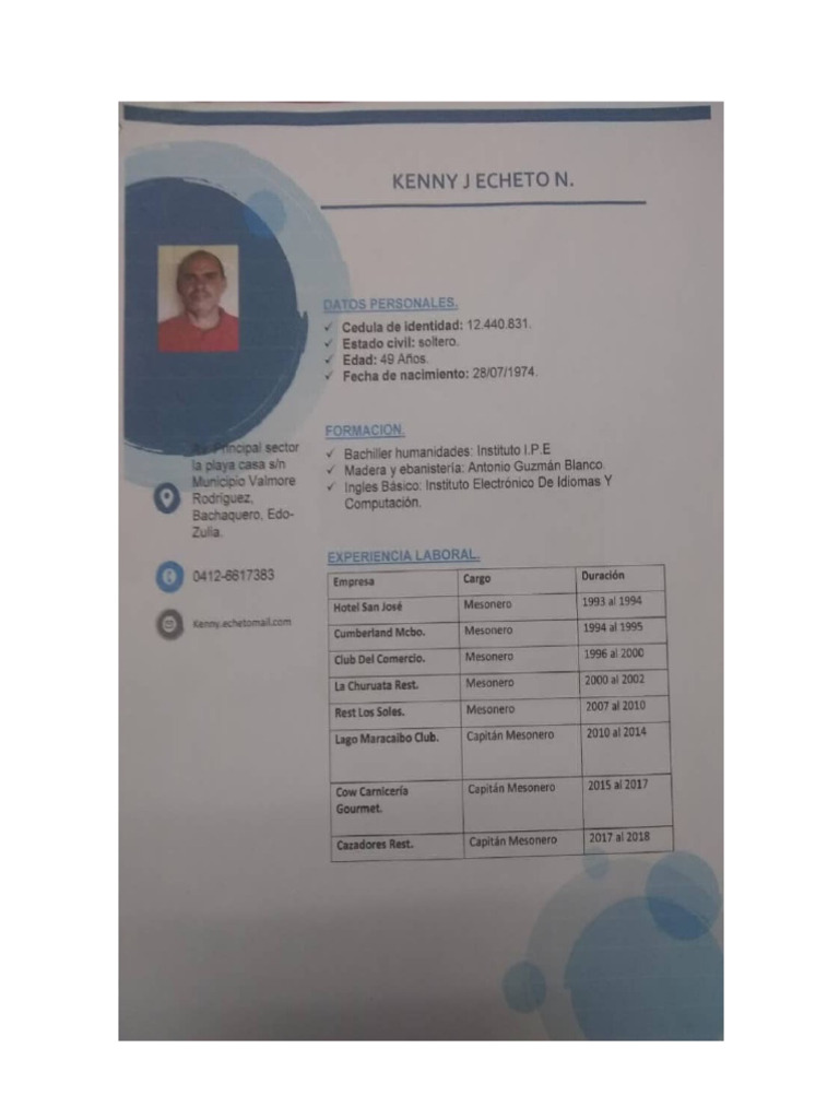 Kenny Echeto | PDF