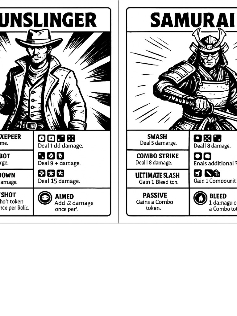 Dice Duel PNP With BW Art Final | PDF