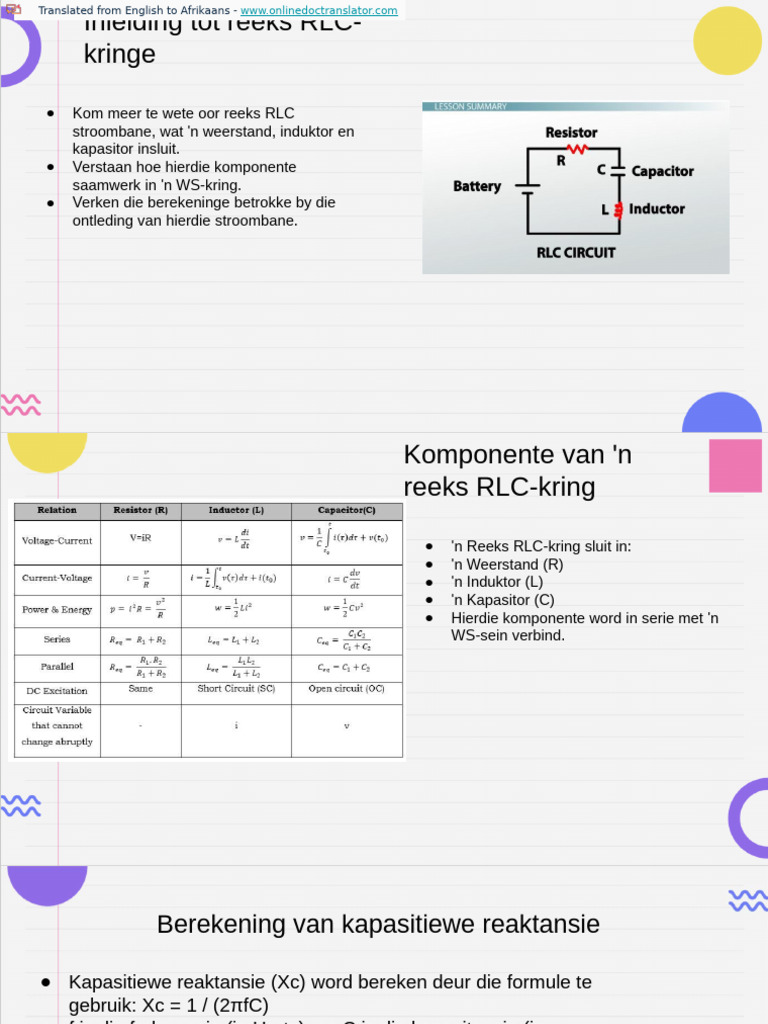 RLC Kringe | PDF