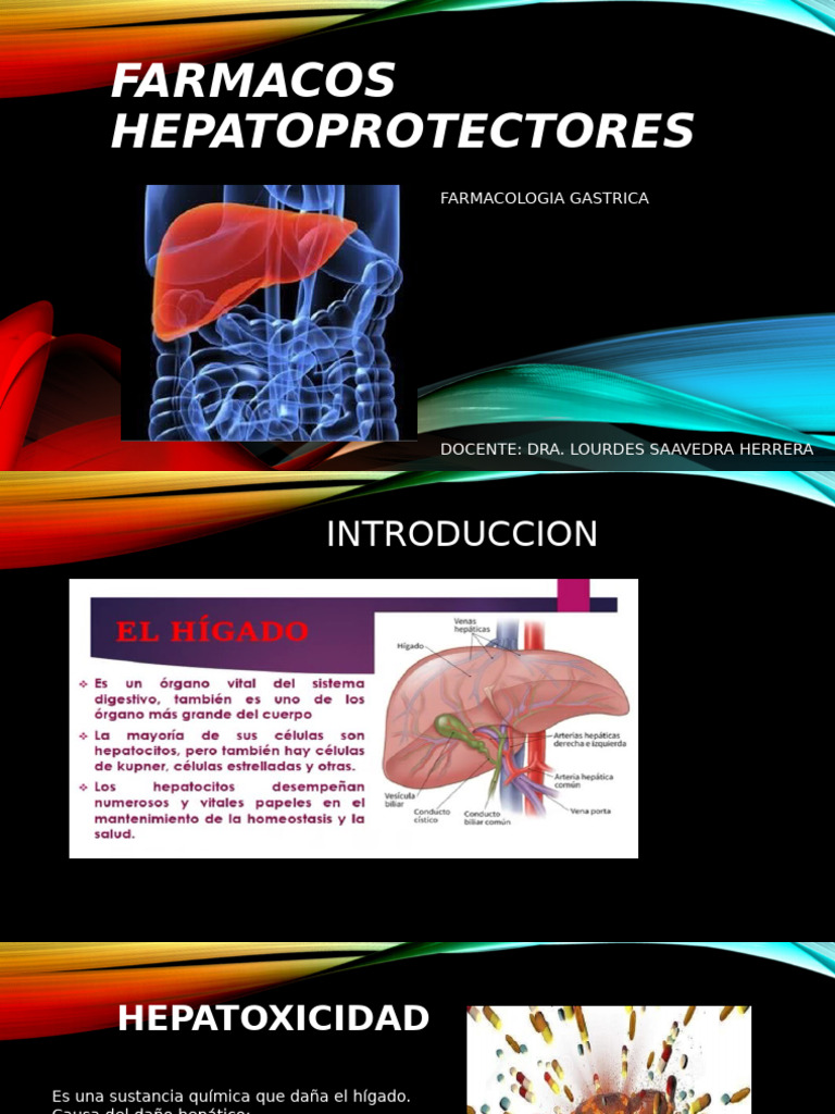 Farmacos Hepatoprotectores | PDF | Glutatión | Bioquímica