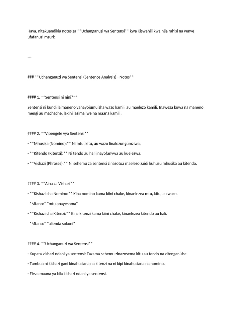 Haya, nitakuand-WPS Office | PDF