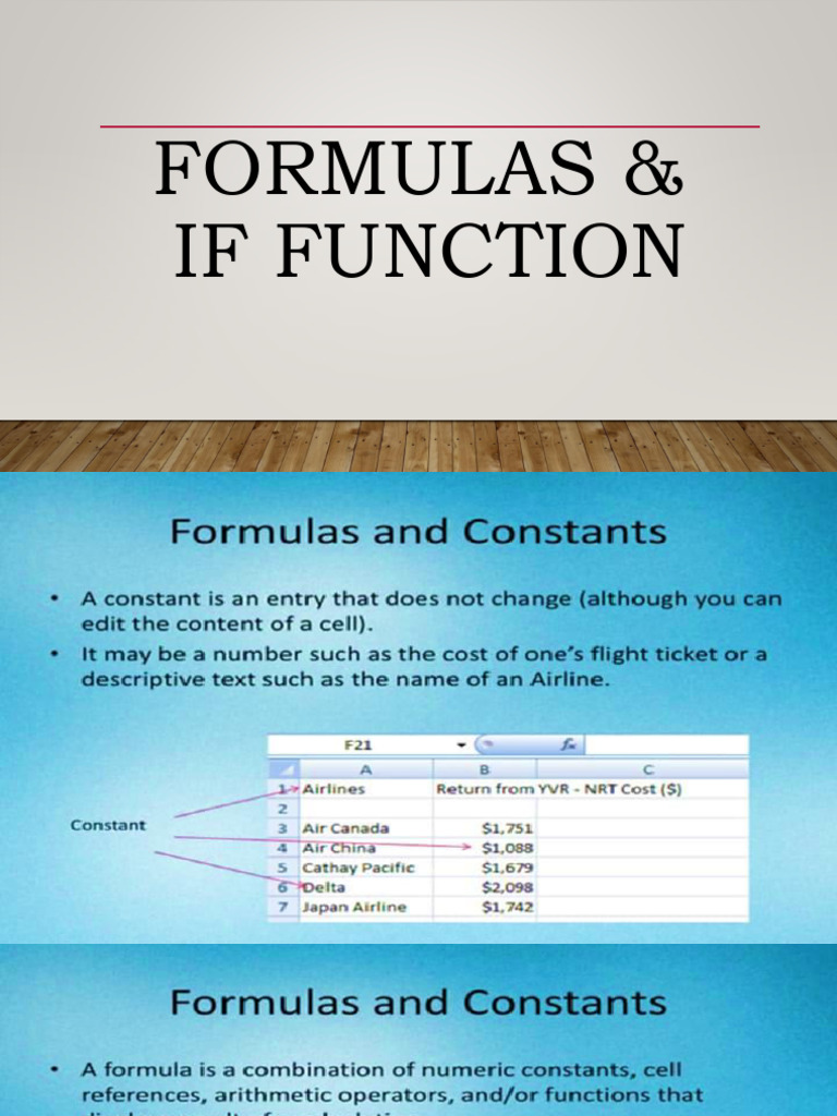 3 If Function | PDF