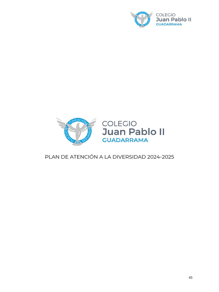 Plan de Atención A La Diversidad 2024 2025 | PDF | Evaluación | Maestros