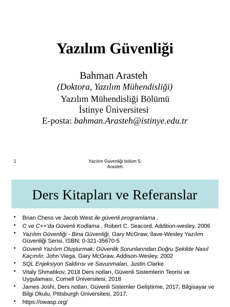 SW Security Ch5 Javascript Security XSS | PDF