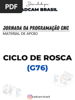 Ciclo de Rosca G76 Fanuc | PDF