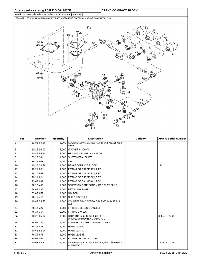 Brake Compact Block - 20250416 - 094828 | PDF
