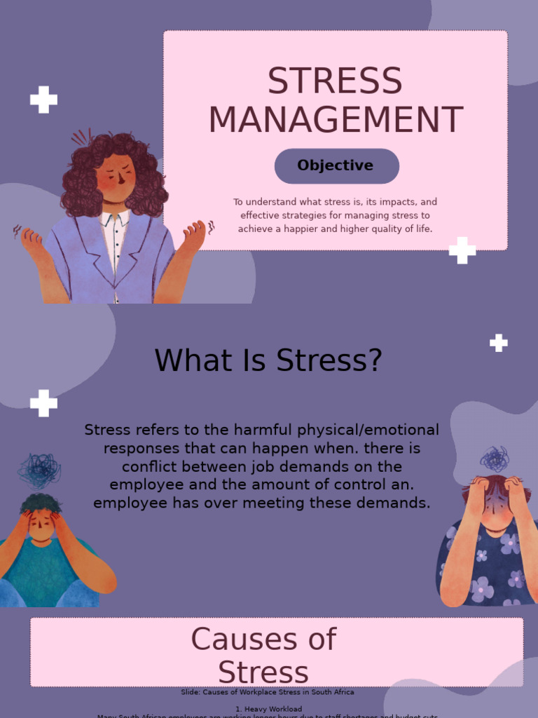 Effective Stress Management Strategies | PDF | Mental Health | Stress ...