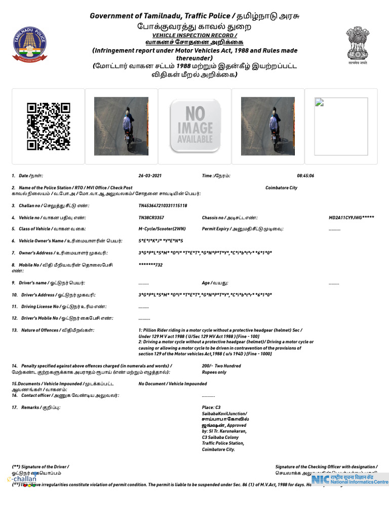 NextGen mParivahanTN38CR3357 | PDF