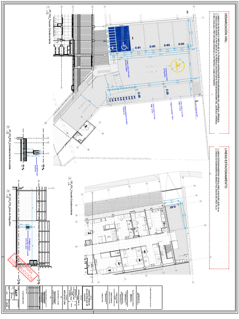 A421 - Trazado Estacionamiento Layout1 | PDF
