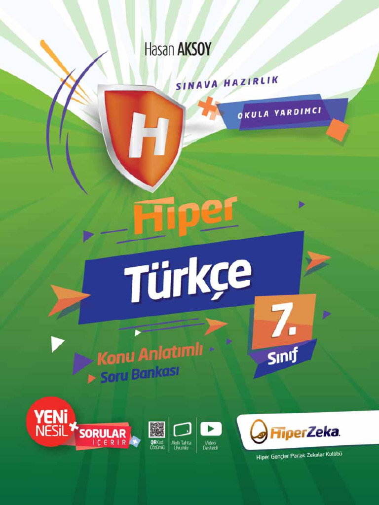 7 Sinif Dijital PDF Hiper Seri Turkce Konu Ozetli Soru Bankasi | PDF