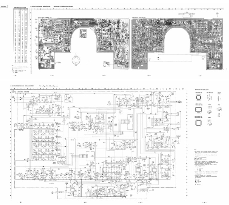 Sony Icf Sw55主板电路 | PDF