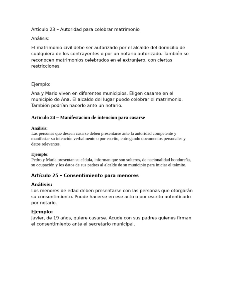 Artículo 23 | PDF | Matrimonio | Divorcio