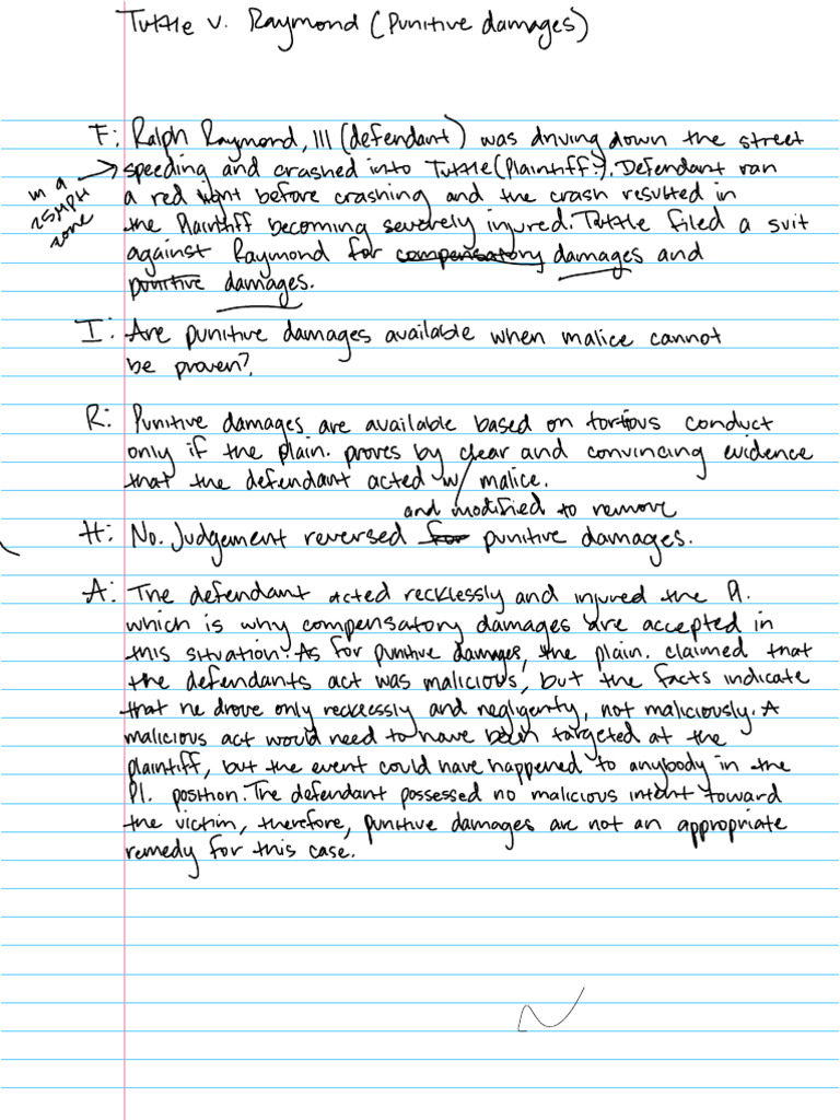 Tuttle V Raymond Brief | PDF