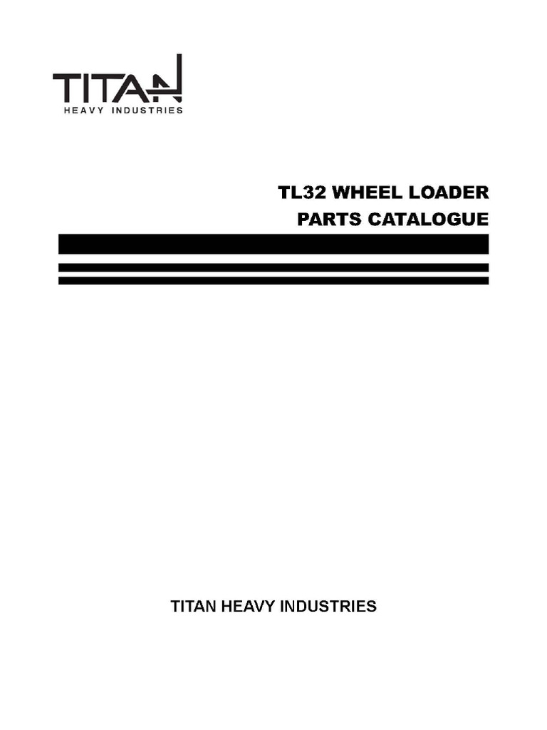 Titan Tl 32 - Catalogo Partes | PDF
