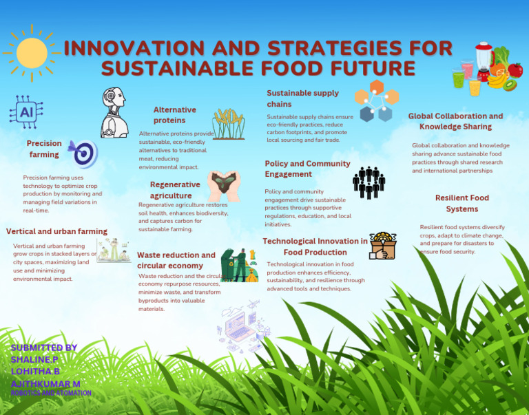 Innovation and Strategies For Sustainable Food Future | PDF ...