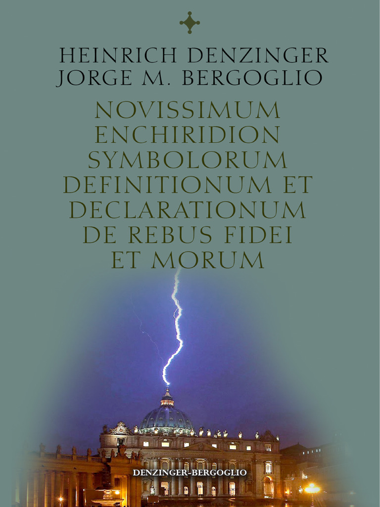 El Denzinger Bergoglio | PDF | Iglesia Católica | eucaristía