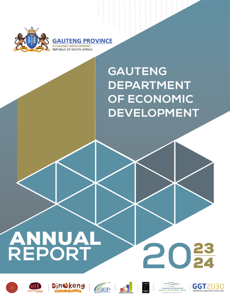 2024 Gauteng Economic Development Annual Report | PDF | Small And ...