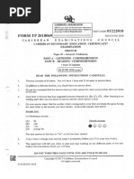 CSEC-Physics-Paper-2-2021 Solutions | PDF