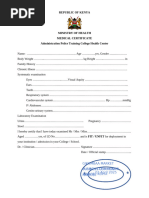 Hospital Sick Sheet Form1 | PDF