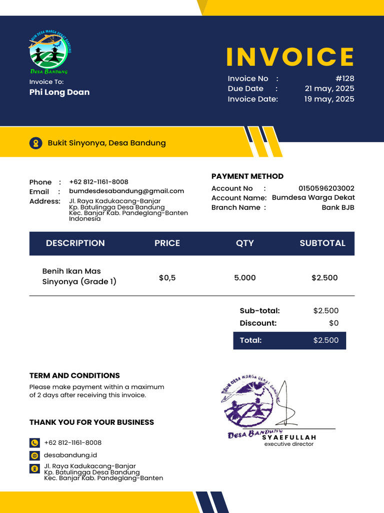 Invoice Vietnam | PDF