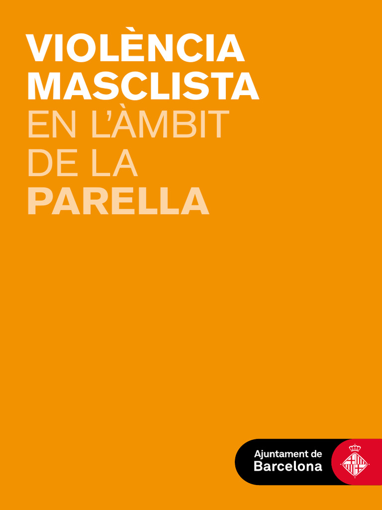 Quaderns de Les Dones. Violencia Masclista en Lambit de La Parella | PDF