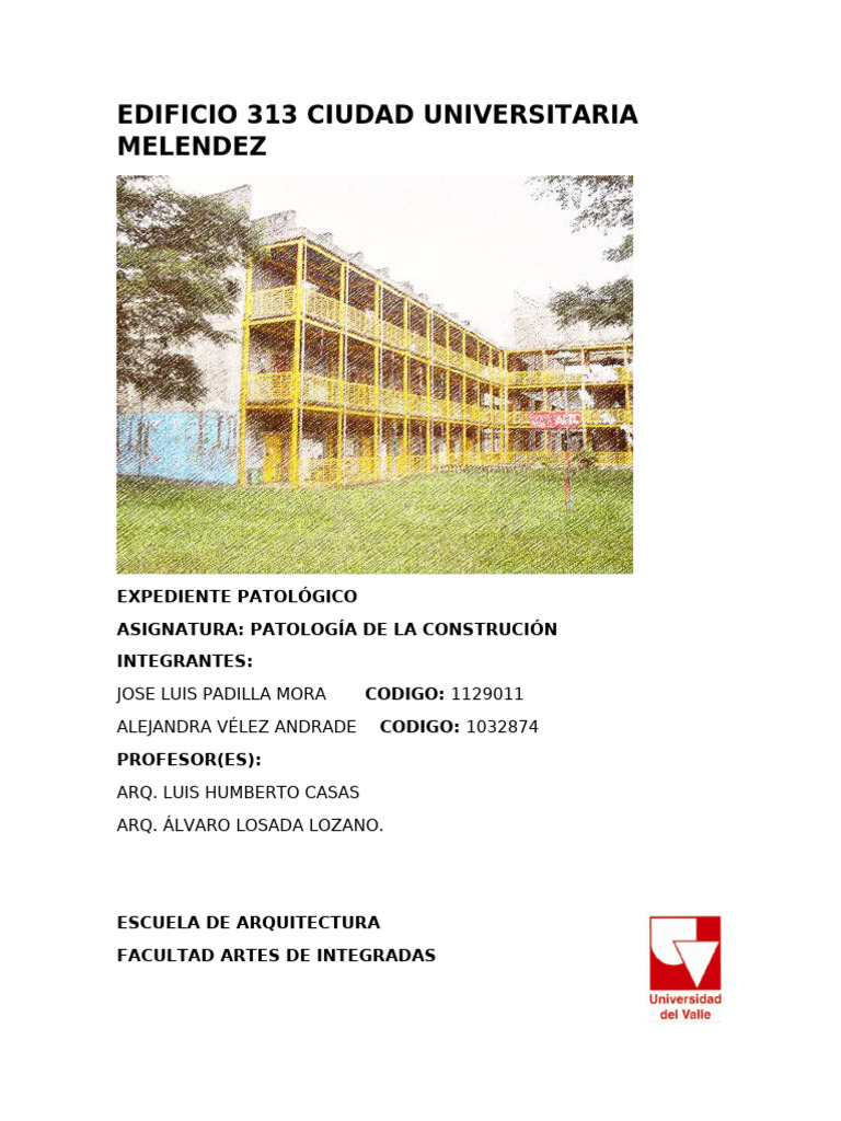 Final Patologia | PDF | Hormigón | edificio