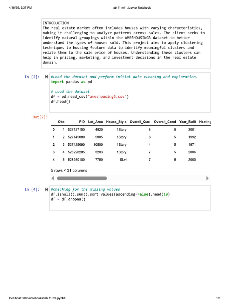 ML Lab | PDF