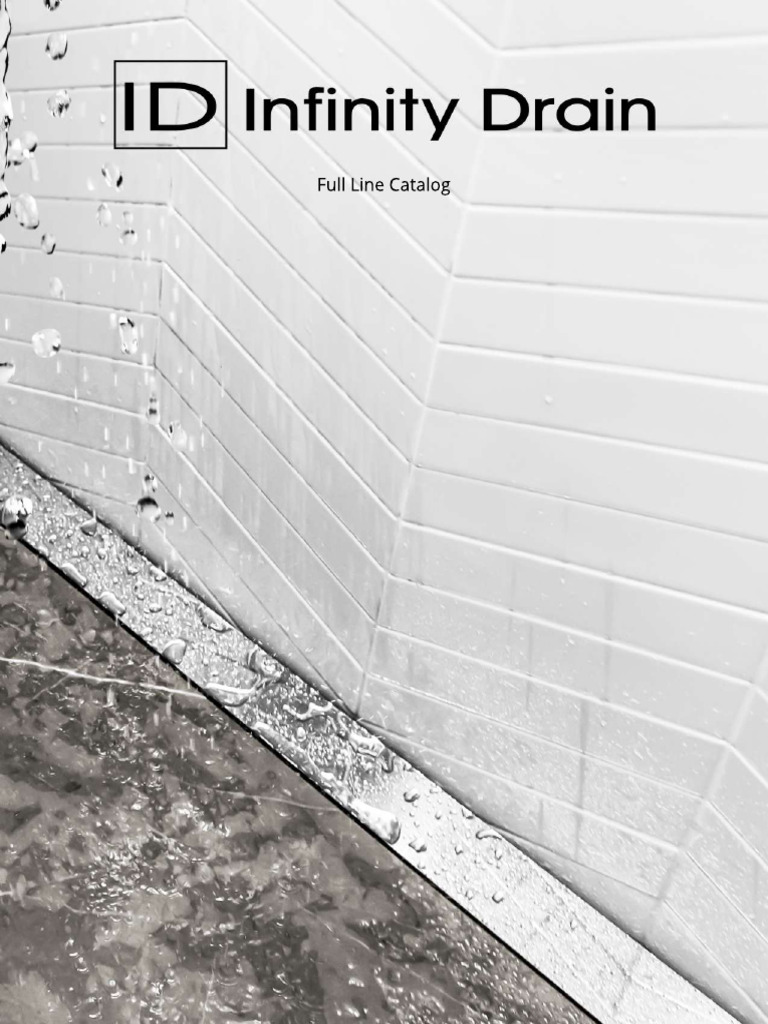 Infinity Drain Shower System Catalog | PDF | Shower | Materials