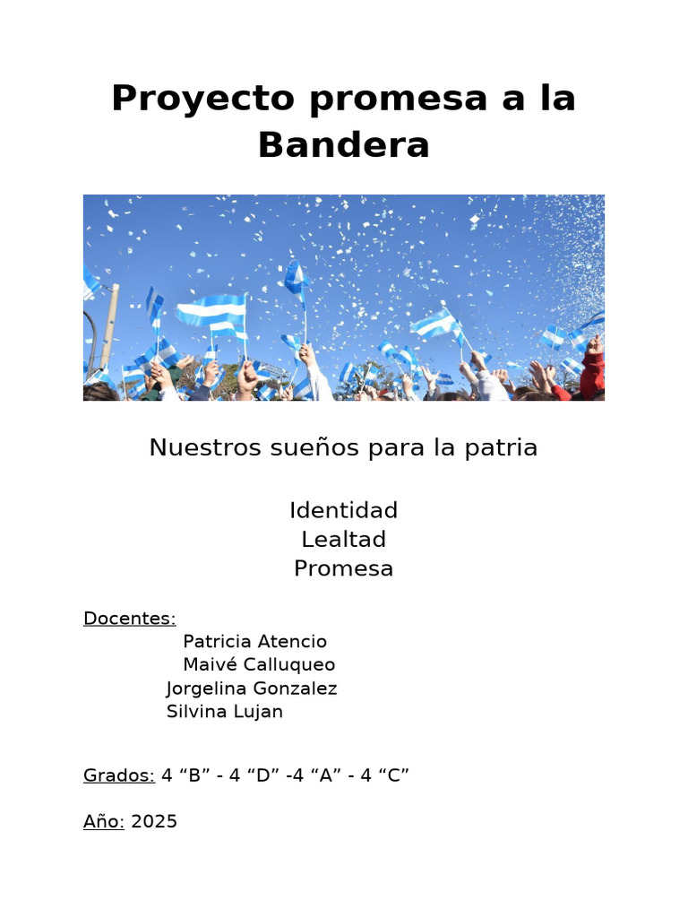Promesa de Lealtad a la Bandera | PDF | Etnicidad | Los símbolos