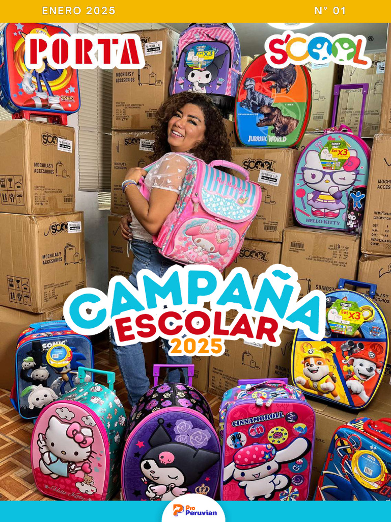 Catálogo Campaña Escolar 2025 - Scool y Porta | PDF | Literatura infantil japonesa | Manga
