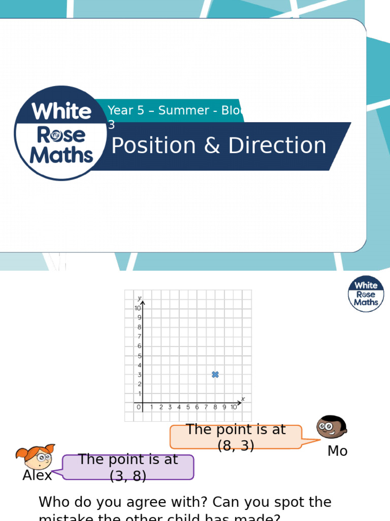 Year 5 Maths: Position & Direction Activities | PDF | Shape | Geometry
