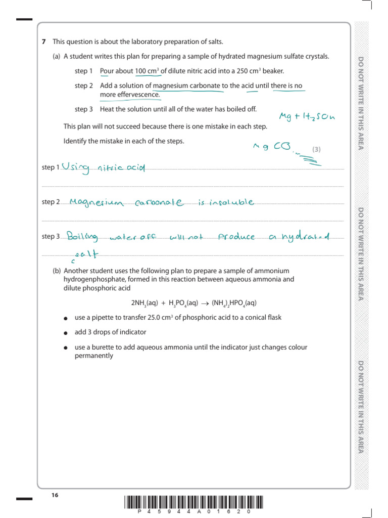 Titration+Making salts_4CH0_2CR_que_20160615_Q7 | PDF